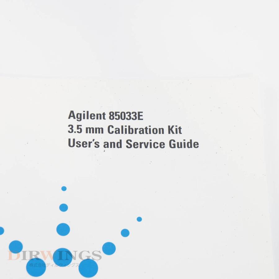 [JB]USED 保証なし Agilent 85033E 3.5mm CALIBRATION KIT 標準メカニカル校正キット ...
