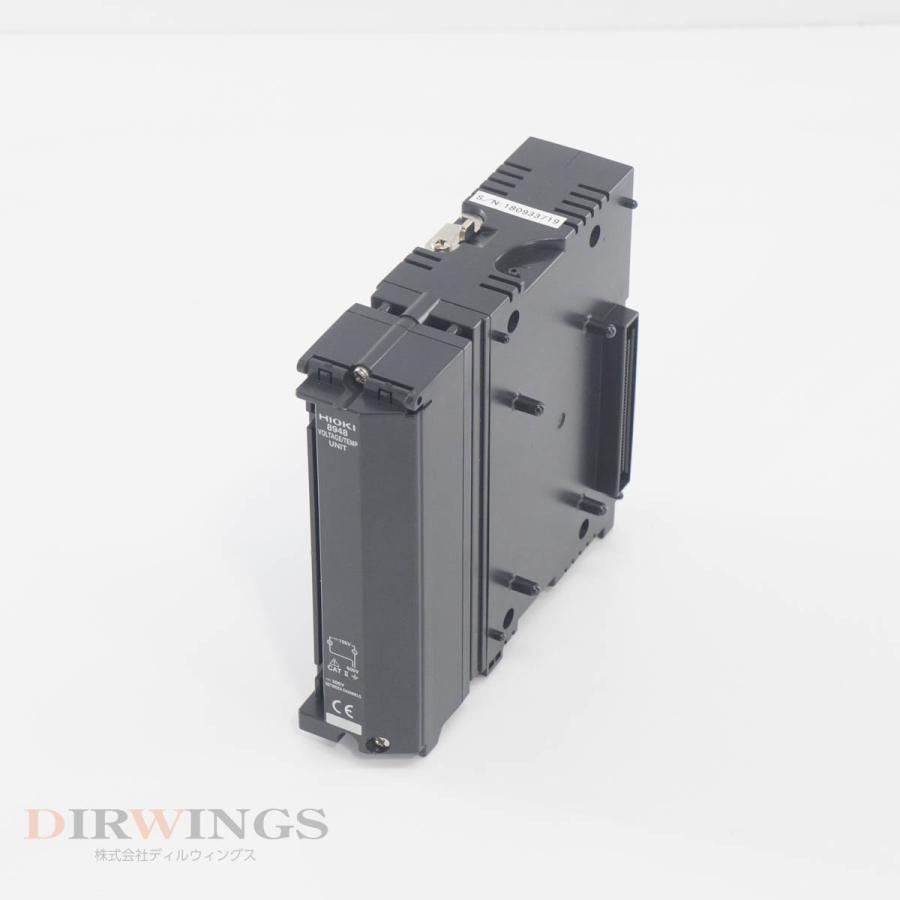 [JB]USED 保証なし HIOKI 8948 VOLTAGE/TEMP UNIT 電圧・温度ユニット 8423用 データロガー用 取扱説明 ...