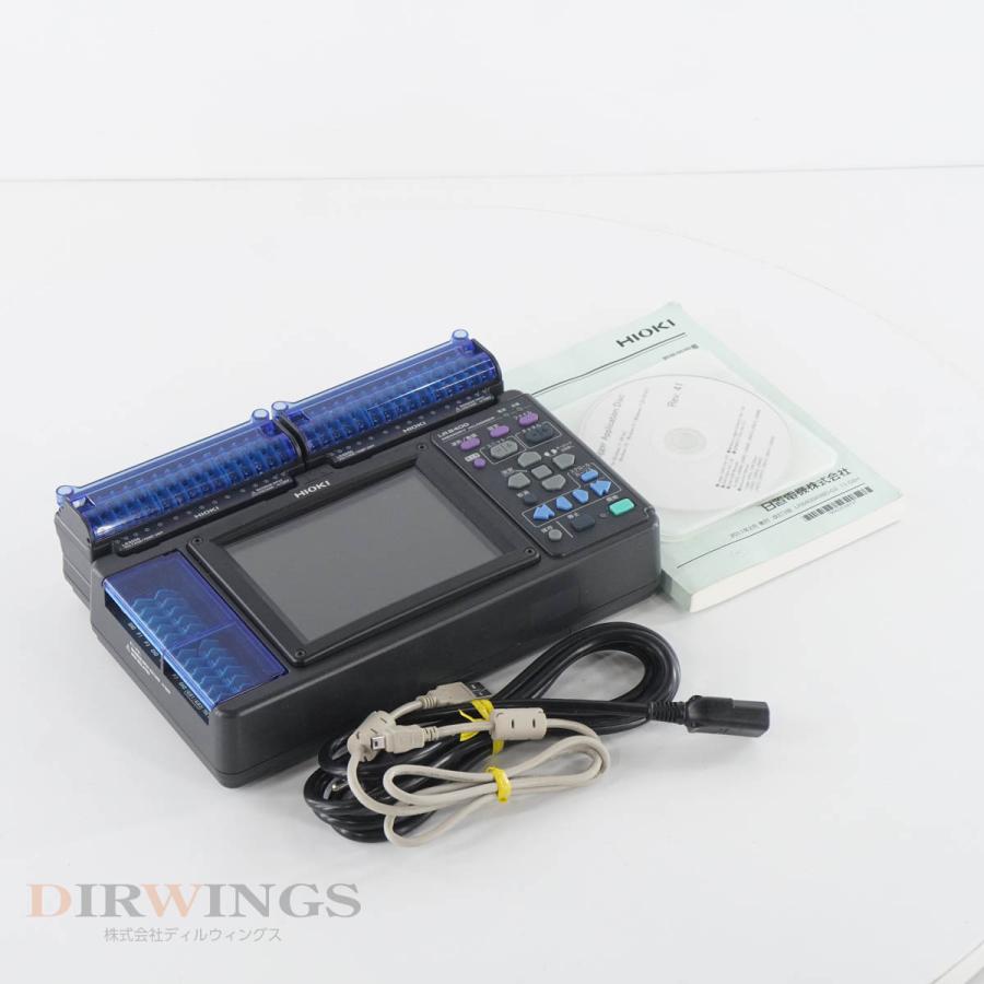 [JB]USED 保証なし HIOKI LR8400 MEMORY HiLOGGER メモリハイロガー メモリーハイロガー LR8500 電源 ...