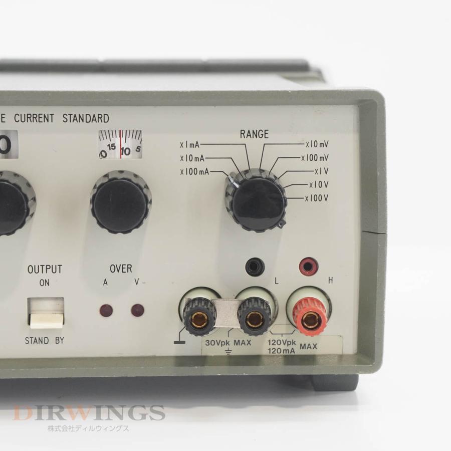 [JB]USED 保証なし YOKOGAWA 2554 00 DC VOLTAGE CURRENT STNDARD 直流標準電圧電流発生器 ...