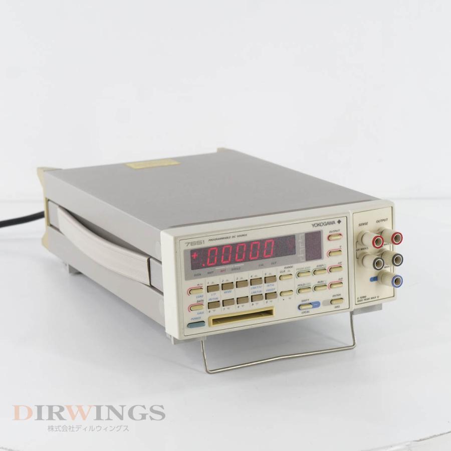 [JB]USED 保証なし YOKOGAWA 7651 765101 PROGRAMMABLE DC SOURCE プログラマブル直流電圧 ...