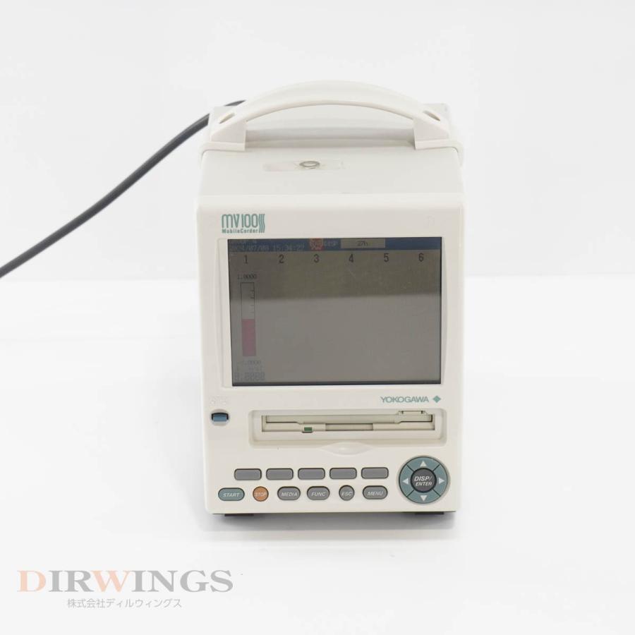 [JB]USED 保証なし YOKOGAWA MV100 MV106-1-1-1M MobileCorder モバイルコーダー 小型データ ...