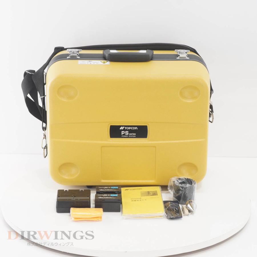 [PG]USED 8日保証 セット TOPCON PS-105A FC-250 RC-5 トータルステーション 測量機器 データコレクター ...