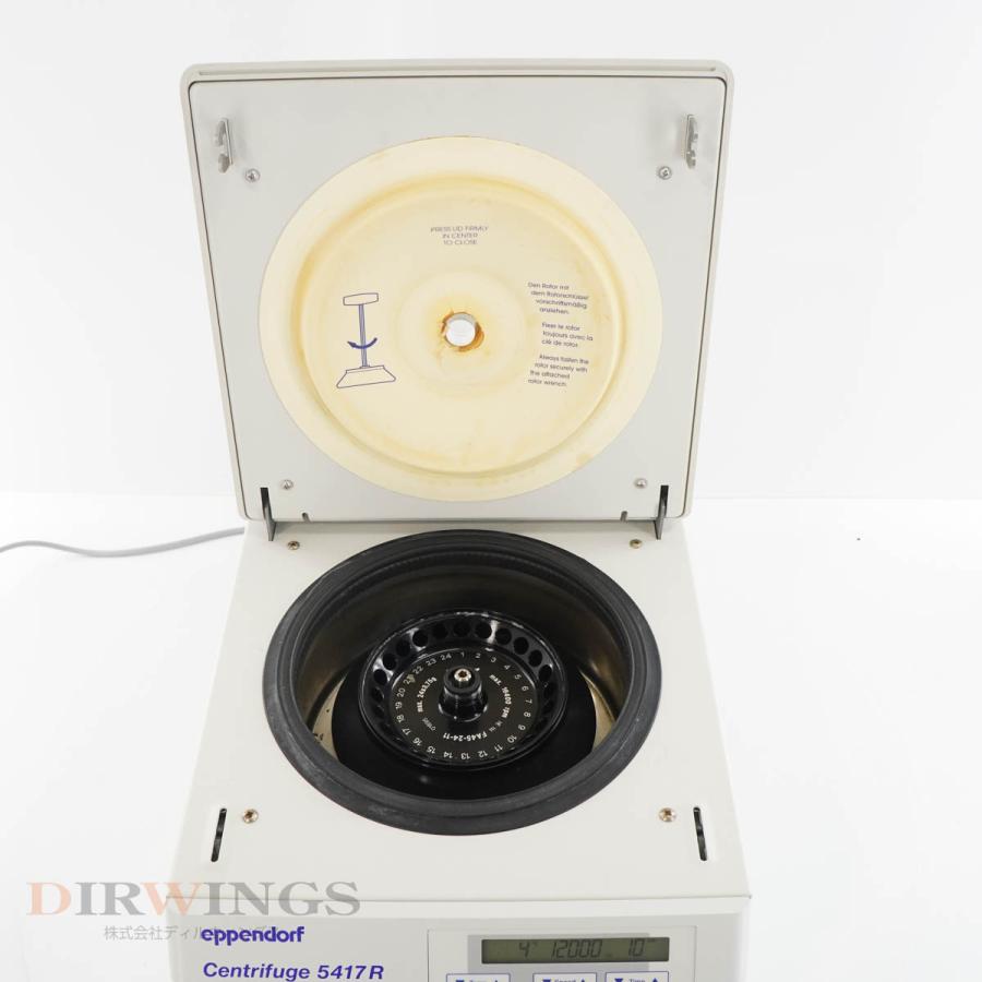 [DW]USED 8日保証 eppendorf 5417R 5407 Centrifuge 遠心機 遠心分離機 FA45-24-11 電源 ...