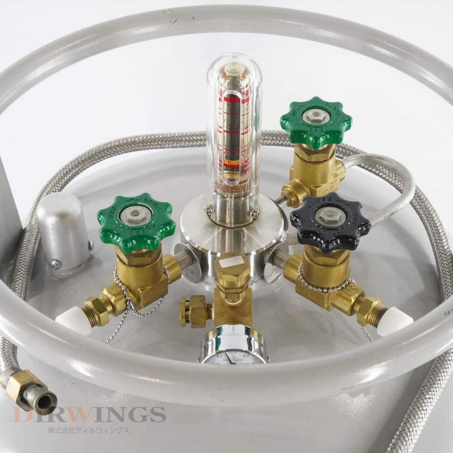 [DW]USED 8日保証 CRYO ONE DLS-120B DLS-B 可搬式超低温容器 液体窒素保存容器 可搬式液体窒素容器 120L 0.1MPa [06064-0015] : ソク ...