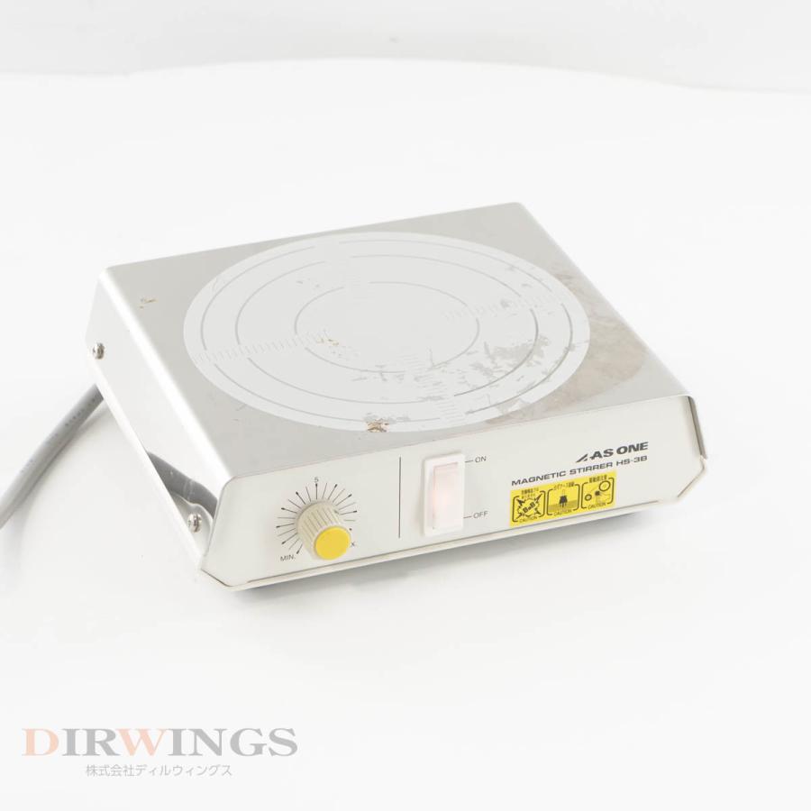 [DW]USED 8日保証 AS ONE HS-3B MAGNETIC STIRRER マグネチックスターラー 50/60Hz AC100V ...
