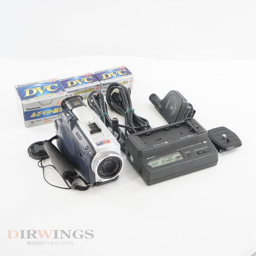 [PG]USED 8日保証 SONY DCR-TRV50 デジタルビデオカメラ ハンディカム 120× ACアダプター [06064-0079 ...