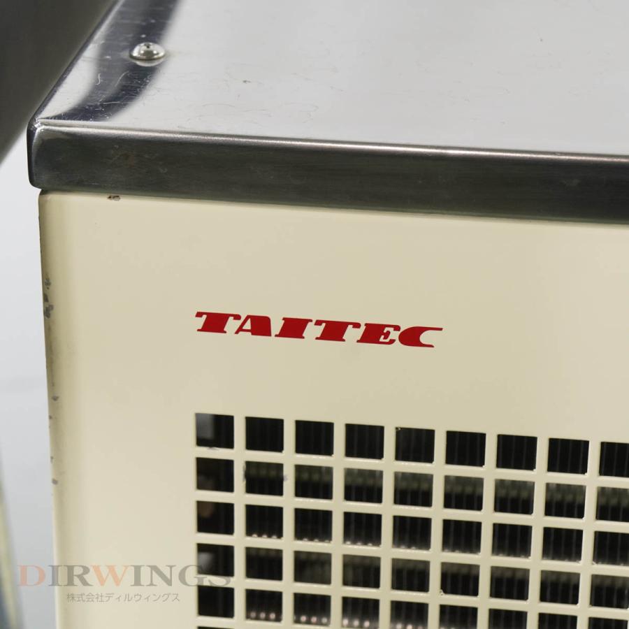 [DW]USED 8日保証 TAITEC ML-10F COOL BATH SHAKER 振とう恒温槽 クールバスシェーカー 恒温水槽 PU-6 電源コード 取扱説明書 [06064-0099 ...