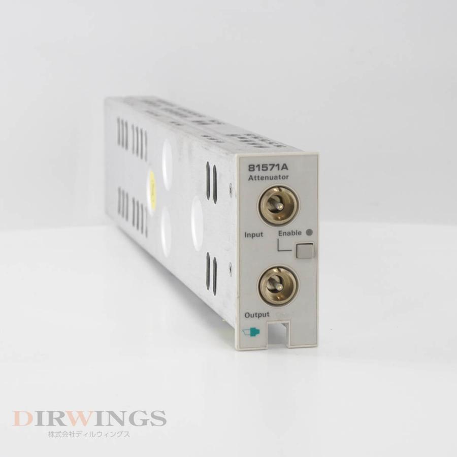 [DW]USED 8日保証 3台入荷 Agilent 81571A Optical Attenuator Module 光アッテネーター ...