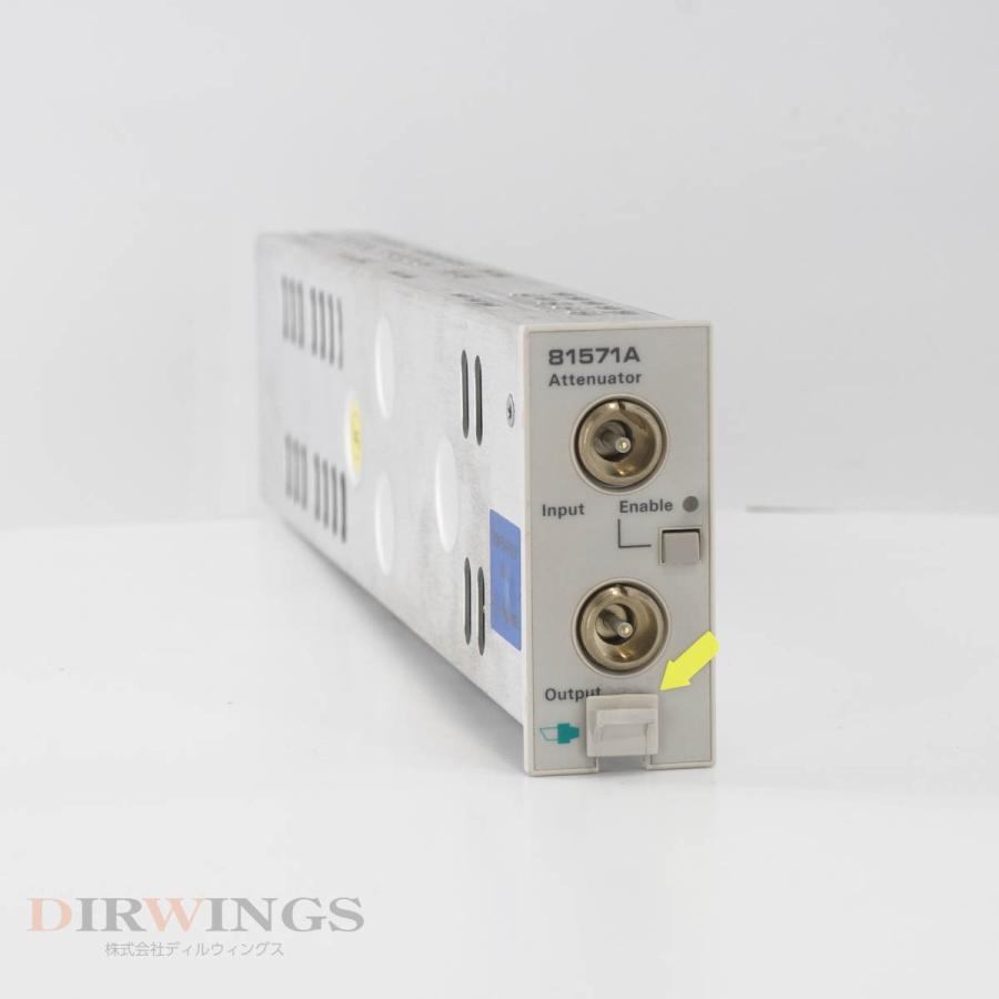 [DW]USED 8日保証 2台入荷 Agilent 81571A Optical Attenuator Module 光アッテネーター ...
