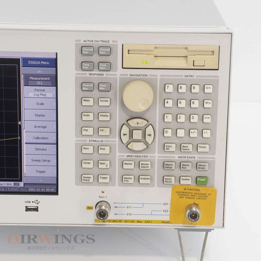 [JB]USED 保証なし Agilent E5062A ATO-37782 ENA Series Network Analyzer ...