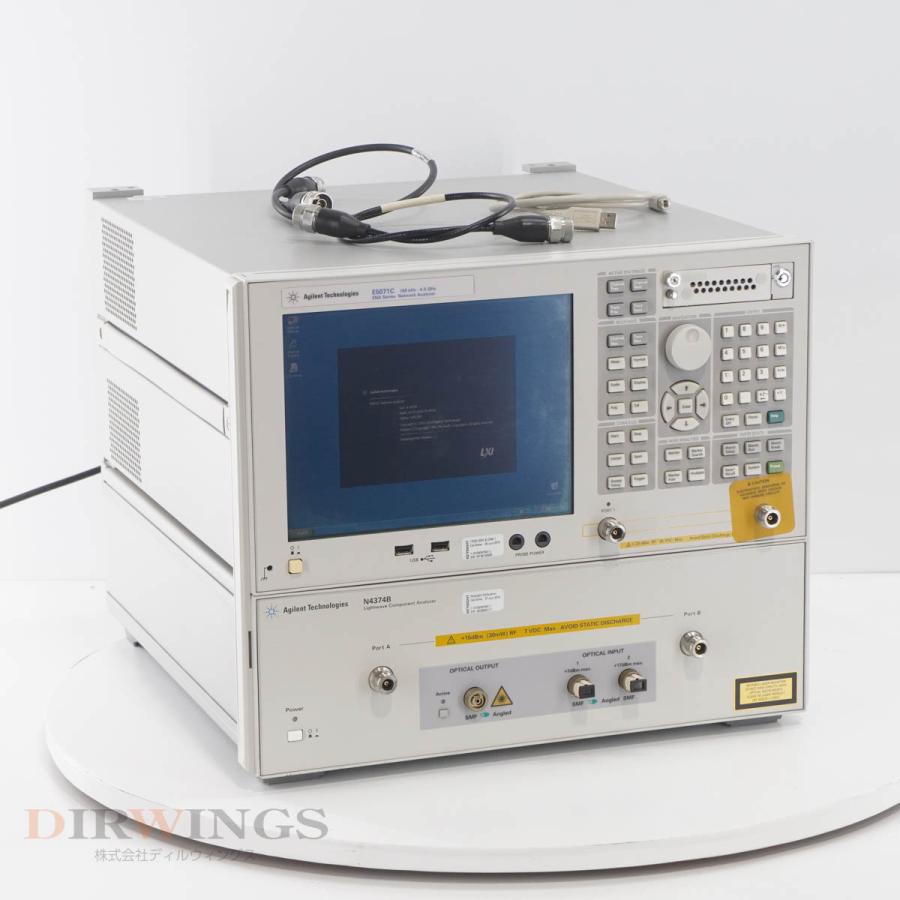 [DW]USED 8日保証 Agilent N4374B E5071C ATO-76040 ATO-80496 Lightwave ...