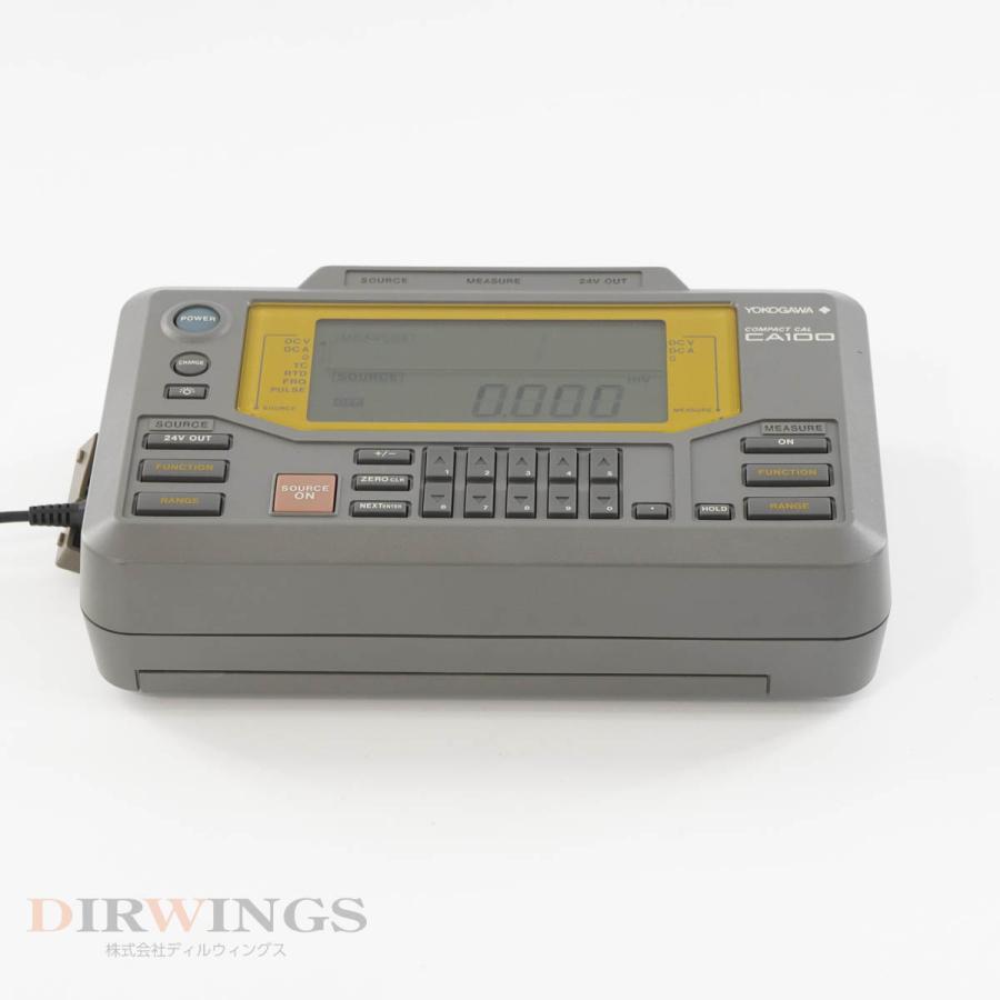 [DW]USED 8日保証 YOKOGAWA CA100 255701-U2 COMPACT CAL コンパクトキャル 電圧電流発生器 キ ...