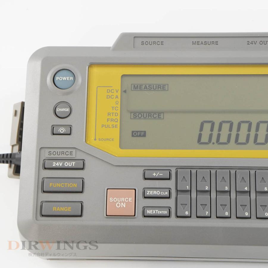 [DW]USED 8日保証 YOKOGAWA CA100 255701-U2 COMPACT CAL コンパクトキャル 電圧電流発生器 キ ...