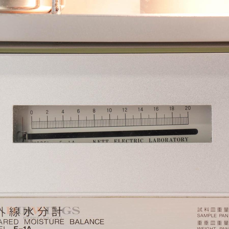 [DW]USED 8日保証 Kett F-1A INFRARED MOISTURE BALANCE 赤外線水分計 取扱説明書 [06093 ...