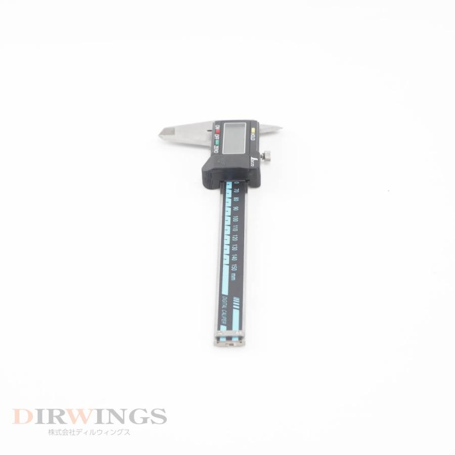 [DW]USED 8日保証 SHINWA RULES 19975 DIGITAL CALIPER デジタルノギス デジタルキャリパ 0.01-150mm 15cm 取扱説明書 [06111 ...