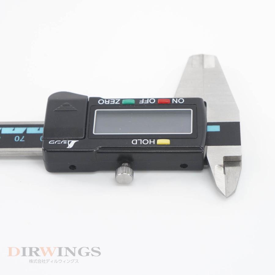 [DW]USED 8日保証 SHINWA RULES 19975 DIGITAL CALIPER デジタルノギス デジタルキャリパ 0.01-150mm 15cm 取扱説明書 [06111 ...