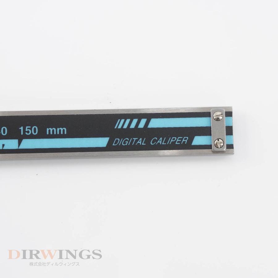 [DW]USED 8日保証 SHINWA RULES 19975 DIGITAL CALIPER デジタルノギス デジタルキャリパ 0.01-150mm 15cm 取扱説明書 [06111 ...