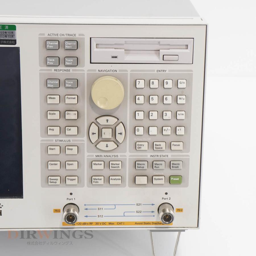 [JB]USED 保証なし Agilent E5062A ENA Series Network Analyzer ネットワークアナライザー OPT 016 100 275 300kHz ...