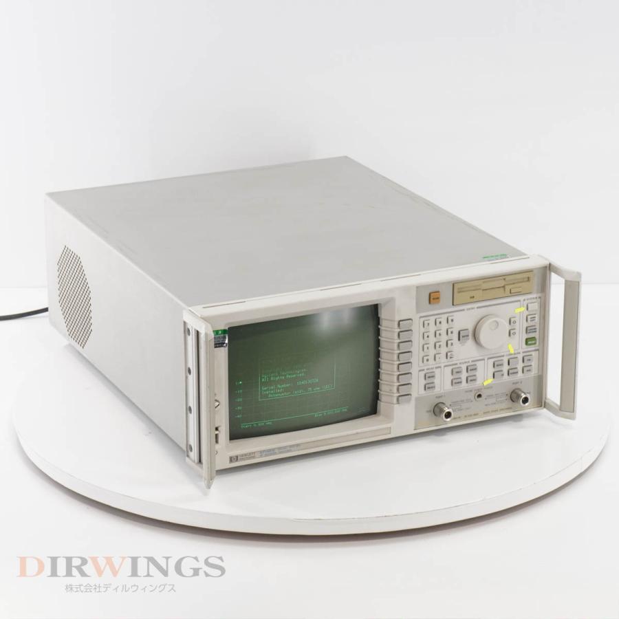 [DW]USED 8日保証 hp 8714ES RF NETWORK ANALYZER ネットワークアナライザー OPT 1EC 300kHz ...