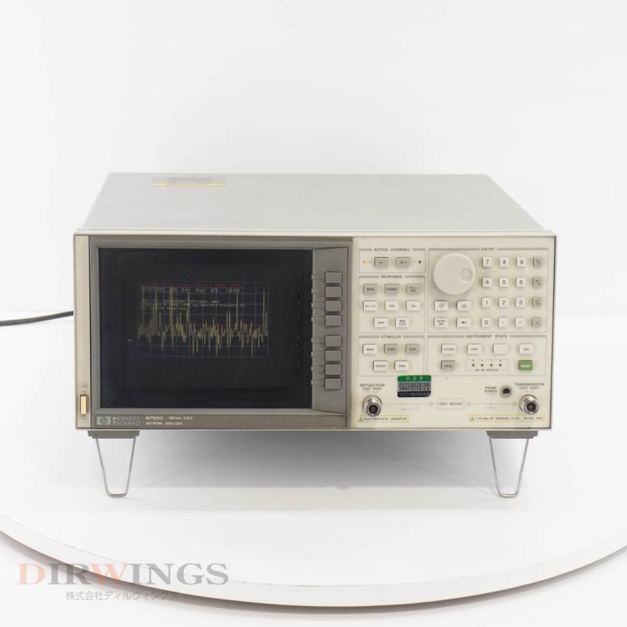 [JB]USED 保証なし hp 8752C NETWORK ANALYZER ネットワークアナライザー OPT 003 300kHz ...