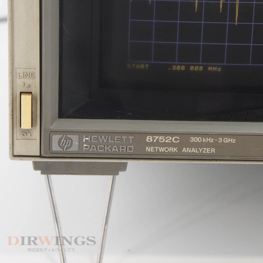[JB]USED 保証なし hp 8752C NETWORK ANALYZER ネットワークアナライザー OPT 003 300kHz ...