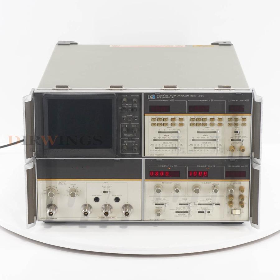 [JB]USED 保証なし hp 8505A NETWORK ANALYZER ネットワークアナライザー OPT 002 003 007 ...