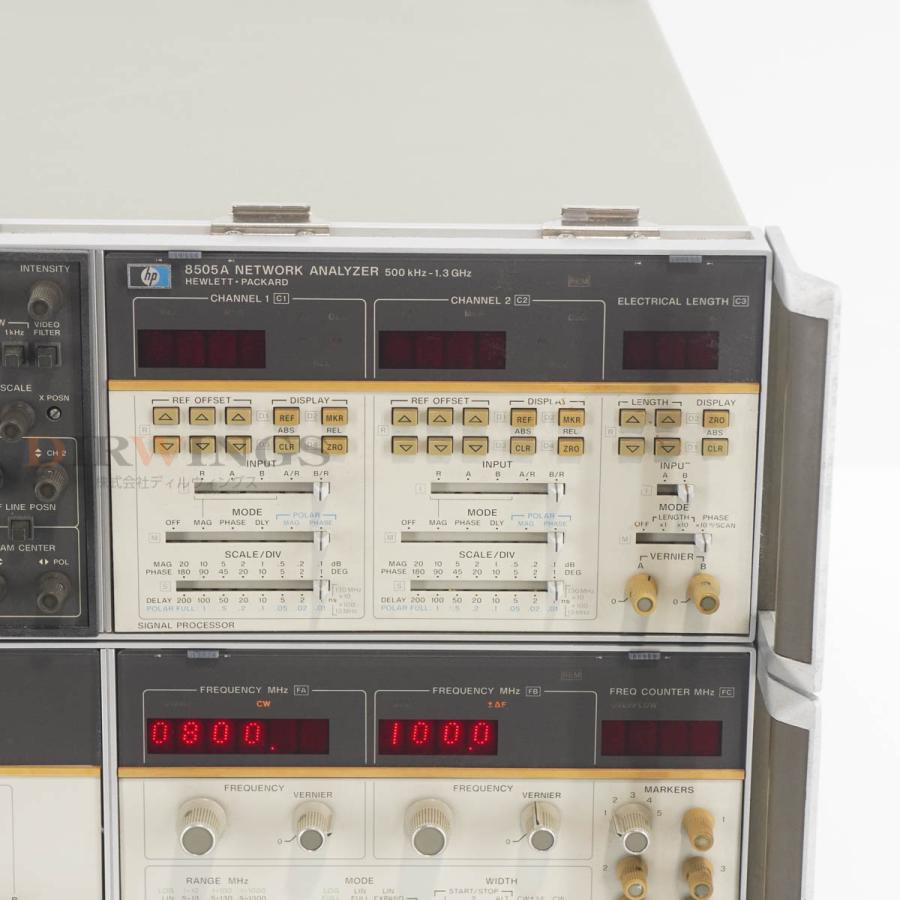 [JB]USED 保証なし hp 8505A NETWORK ANALYZER ネットワークアナライザー OPT 002 003 007 ...