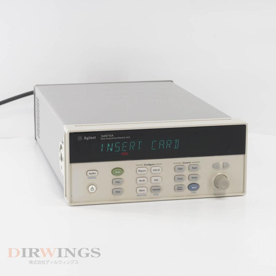 [DW]USED 8日保証 Agilent 34970A Data Acquisition/Switch Unit データ収集/スイッチ ...