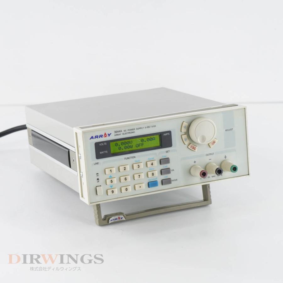 [DW]USED 8日保証 ARRAY ELECTRONIC 3644A 3600 DC POWER SUPPLY 直流電源装置 DC電源 0 ...