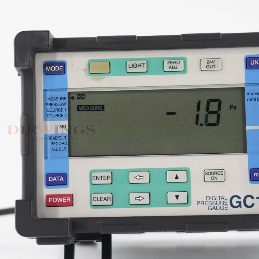 [DW]USED 8日保証 NAGANO KEIKI GC15 DIGITAL PRESSURE GAUGE 精密デジタル圧力計 [06146 ...