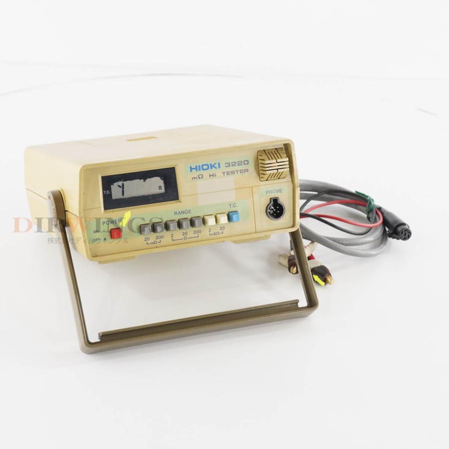[JB]USED 保証なし HIOKI 3220 mΩ Hi TESTER ミリオームハイテスター [06146-0011] : ソクラボ ...