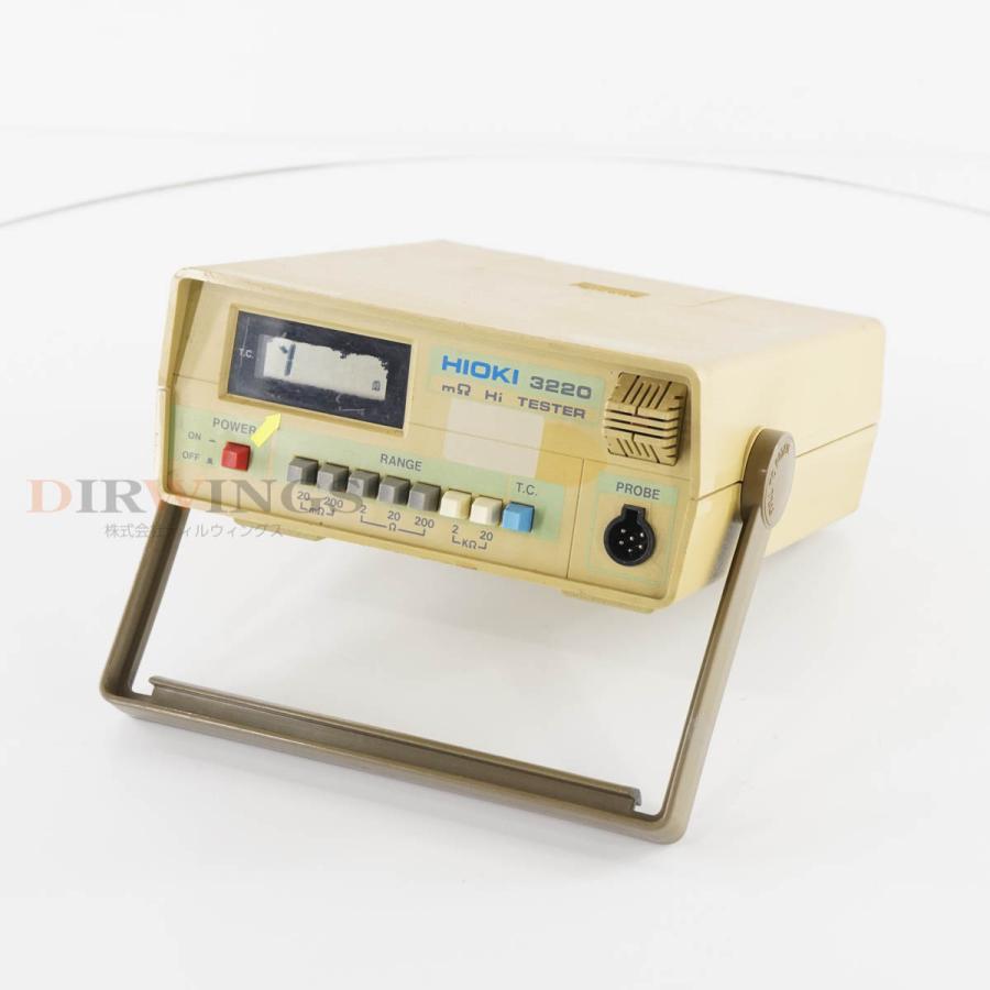 [JB]USED 保証なし HIOKI 3220 mΩ Hi TESTER ミリオームハイテスター [06146-0011] : ソクラボ ...