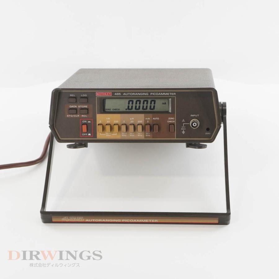 [DW]USED 8日保証 KEITHLEY 485 AUTORANGING PICOAMMETER ピコアンメーター [06155-0001 ...