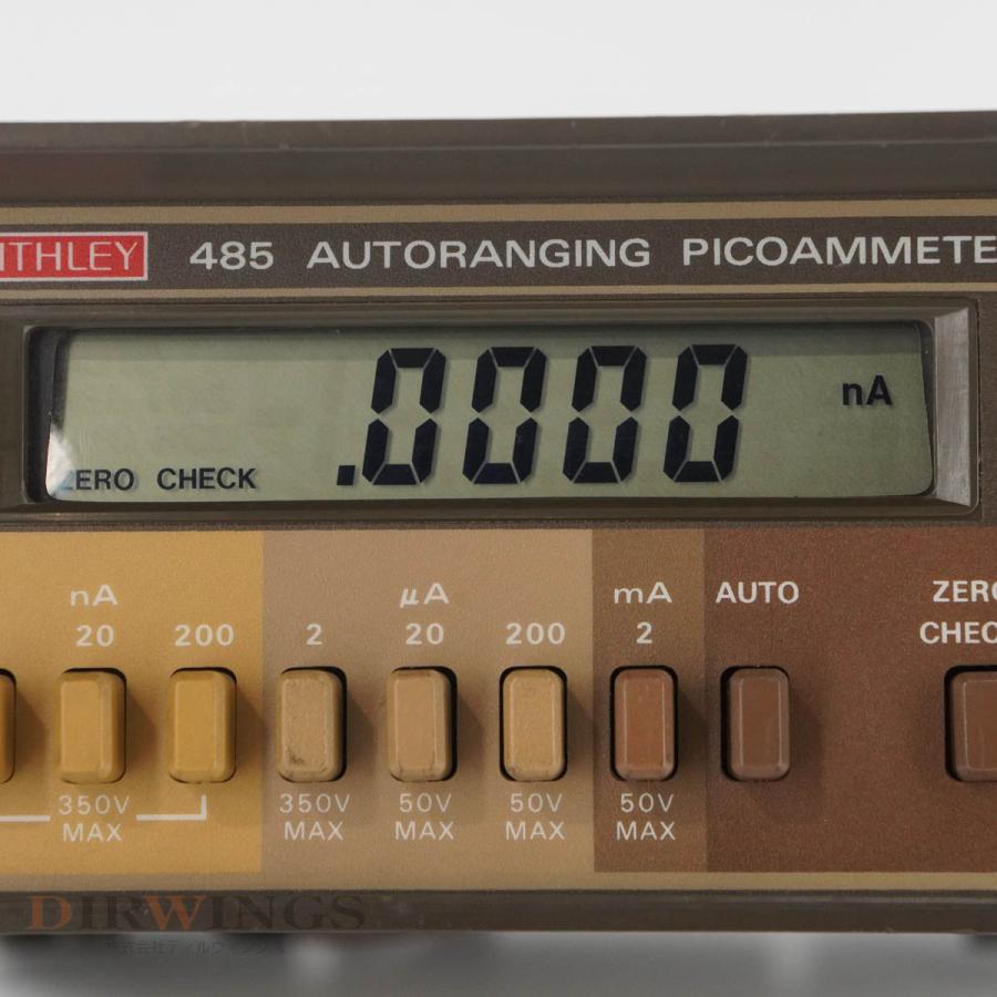 [DW]USED 8日保証 KEITHLEY 485 AUTORANGING PICOAMMETER ピコアンメーター [06155-0001 ...