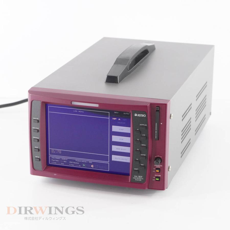 [DW]USED 8日保証 ASTRO VA-1809 HDMI PROTOCOL ANALYZER HDMIプロトコルアナライザー [06171-0072] : ソクラボショップ - 通販 ...