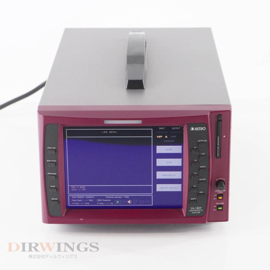 [DW]USED 8日保証 ASTRO VA-1809 HDMI PROTOCOL ANALYZER HDMIプロトコルアナライザー ...