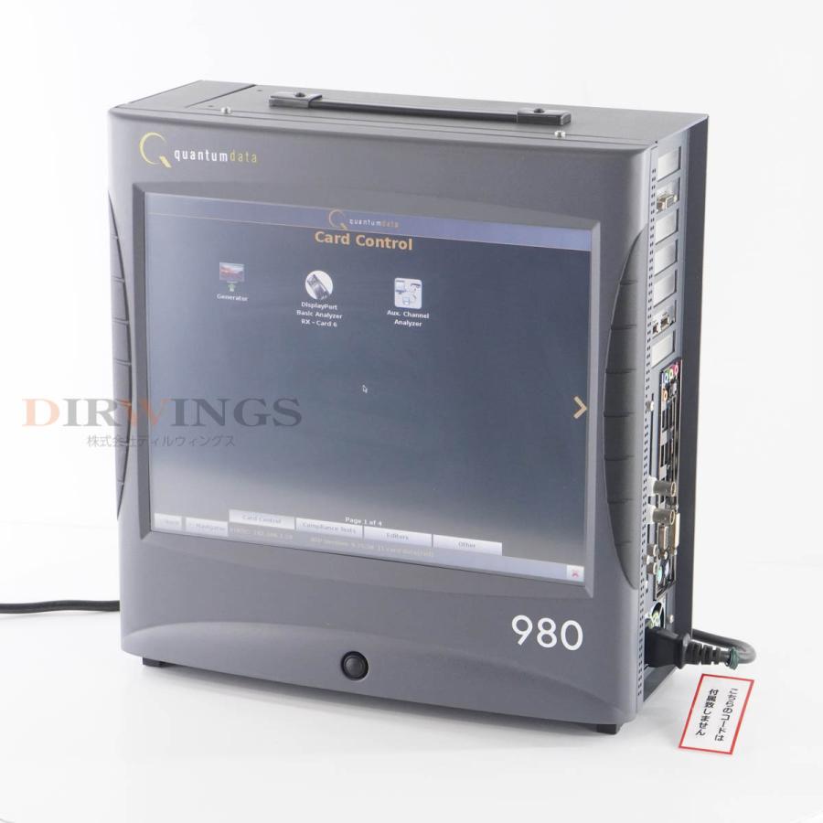 [DW]USED 8日保証 QUANTUM DATA 980 980B Advanced Test Platform HDMI ...