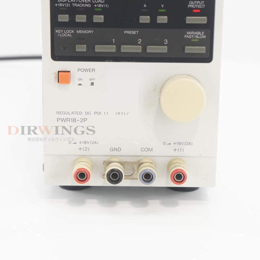 [DW]USED 8日保証 KENWOOD PWR18-2P REGULATED DC POWER SUPPLY 直流安定化電源 DC電源 ...