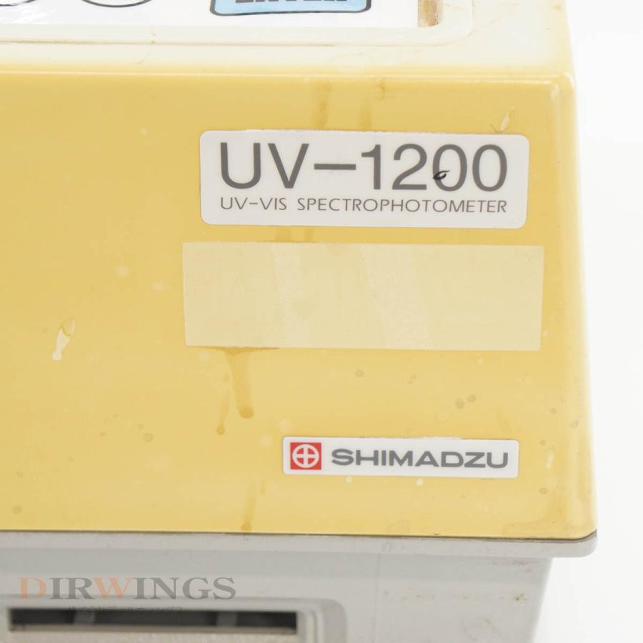 [JB]USED 保証なし SHIMADZU UV-1200 UV-VIS SPECTROPHOTOMETER 紫外可視分光光度計 ...