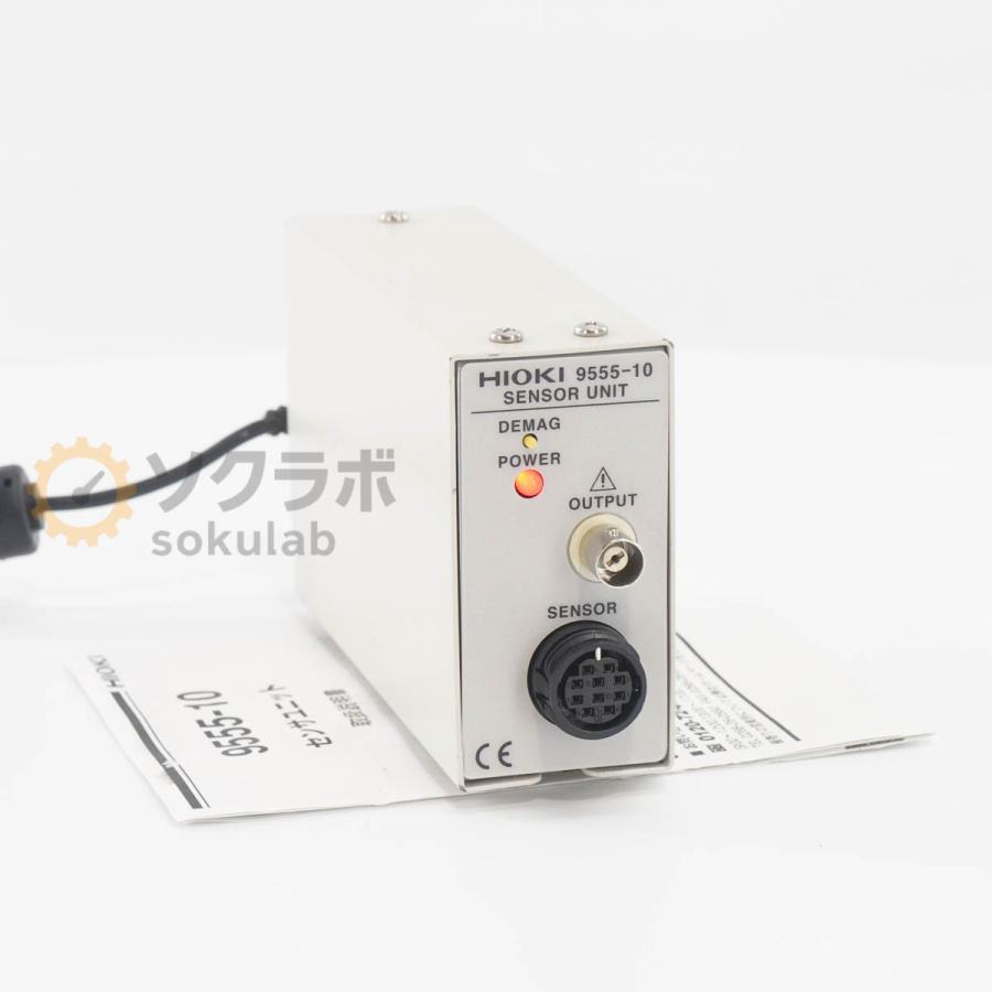[DW]USED 8日保証 4台入荷 06/2023CAL HIOKI 9555-10 SENSOR UNIT センサーユニット センサー用 ...
