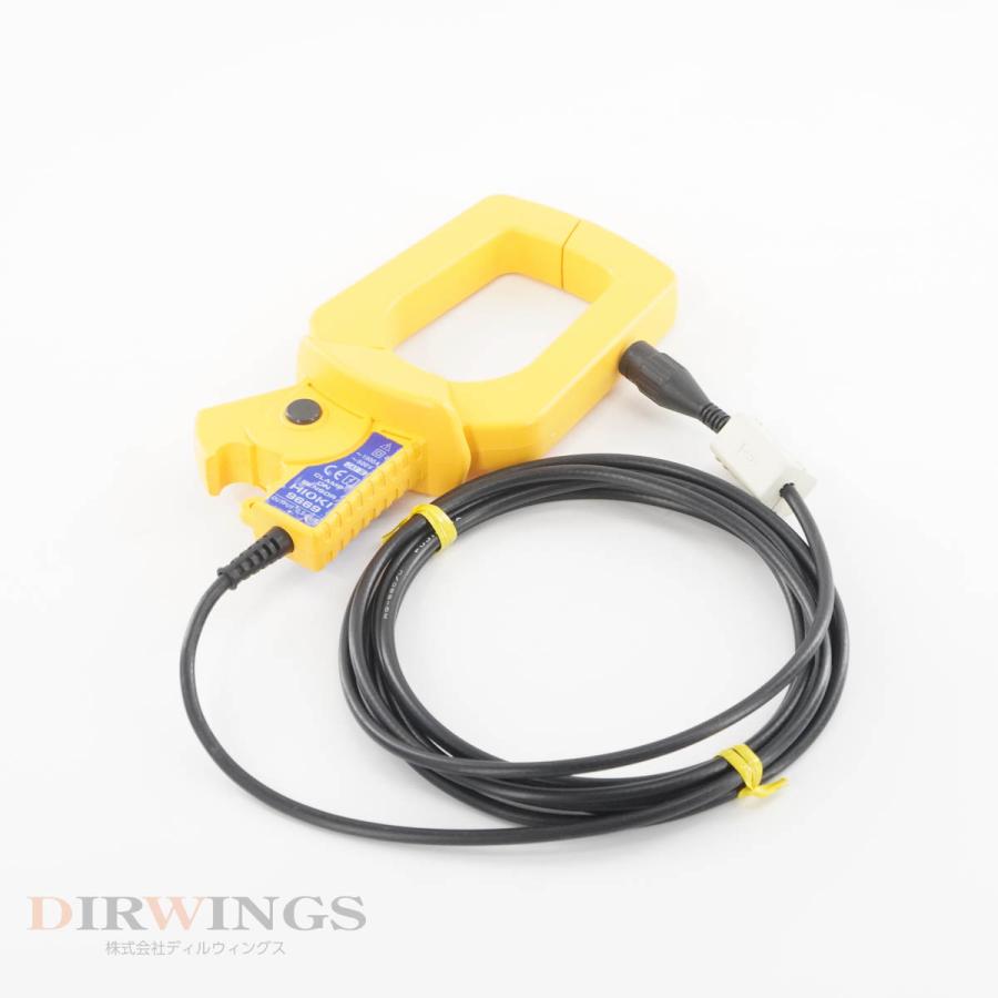 [DW]USED 8日保証 07/2023CAL HIOKI 9669 CLAMP ON SENSOR クランプオンセンサー 負荷電流用 電圧出力型電流センサー ~1000...[06182 ...