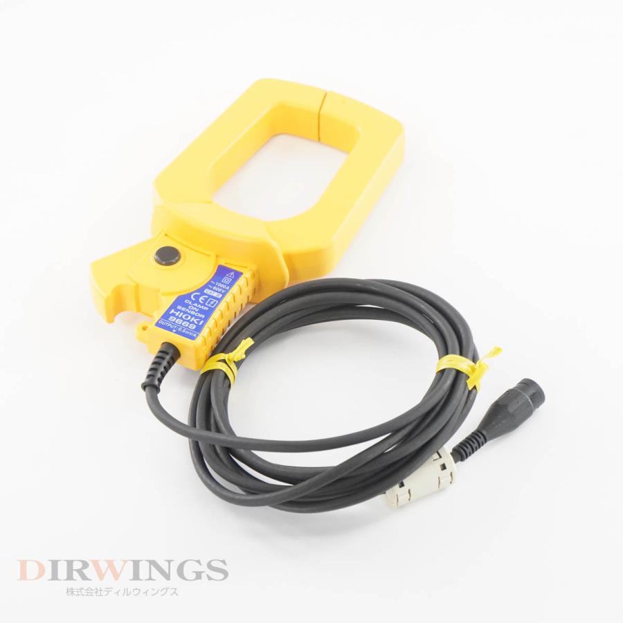 [DW]USED 8日保証 校正2025年4月まで有効 HIOKI 9669 CLAMP ON SENSOR クランプオンセンサー 負荷電流用 電圧出力型電流セ...[06182-0192 ...