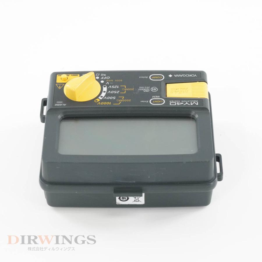 [DW]USED 8日保証 校正2025年4月まで有効 YOKOGAWA MY40 MY40-01 INSULATION TESTER ...