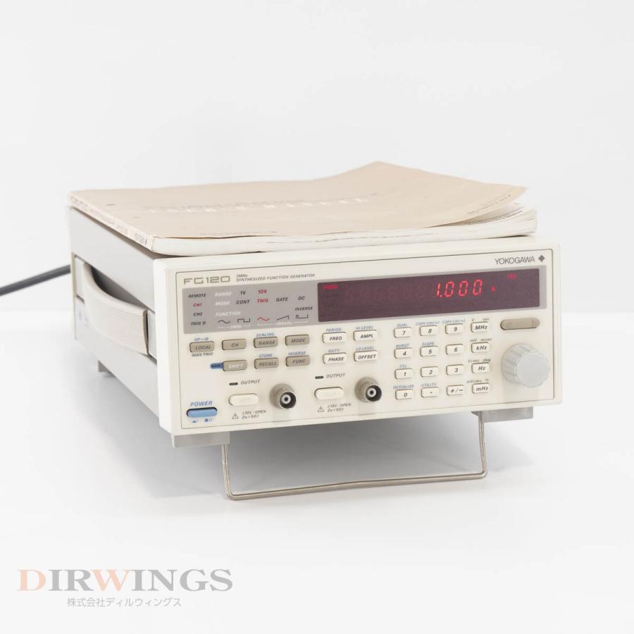 [DW]USED 8日保証 06/2023CAL YOKOGAWA FG120 706012-1-M SYNTHESIZED FUNCTION ...