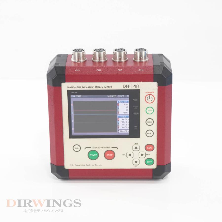 [DW]USED 8日保証 01/2021CAL Tokyo Sokki Kenkyujo DH-14A TML HANDHELD ...