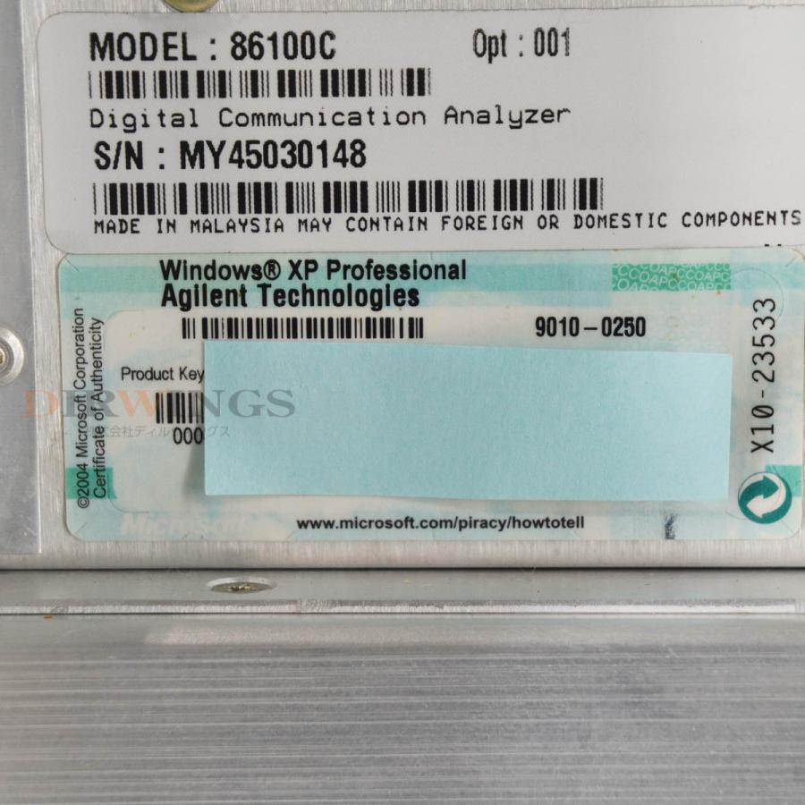 [DW]USED 8日保証 Agilent DCA-J 86100C Infiniium Digital Communications Analyzer Oscilloscope デジタルコミ ...