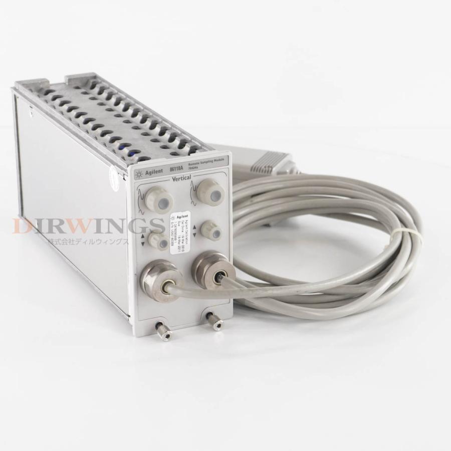 [DW]USED 8日保証 Agilent 86118A 70GHz Remote Sampling Module Oscilloscope ...