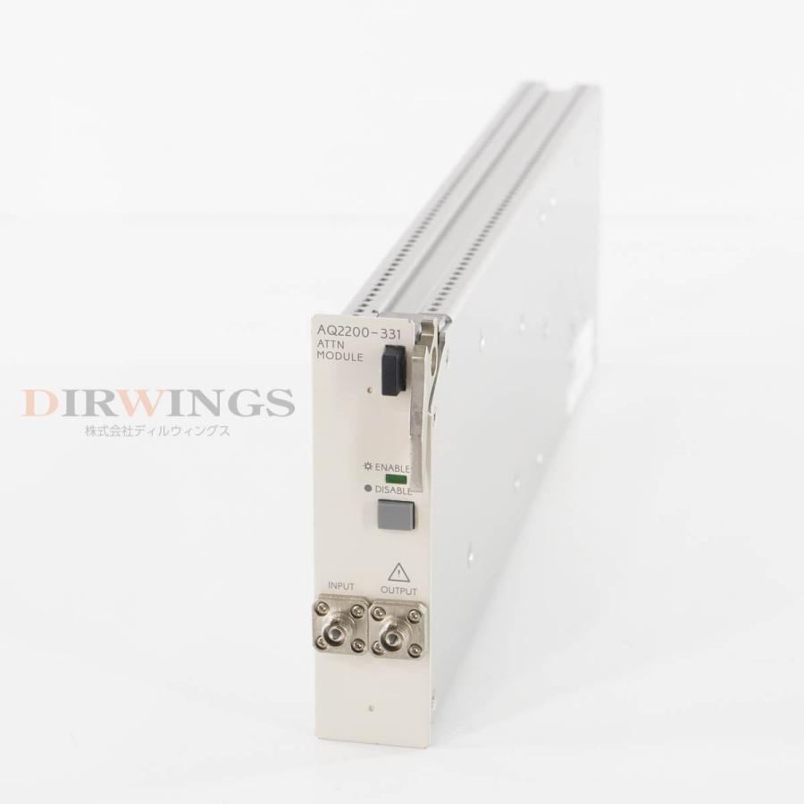 [JB]USED 保証なし YOKOGAWA AQ2200-331 735133-SA-FCC/7N ATTN MODULE ATTNモジュール AQ2200 Series [06186 ...