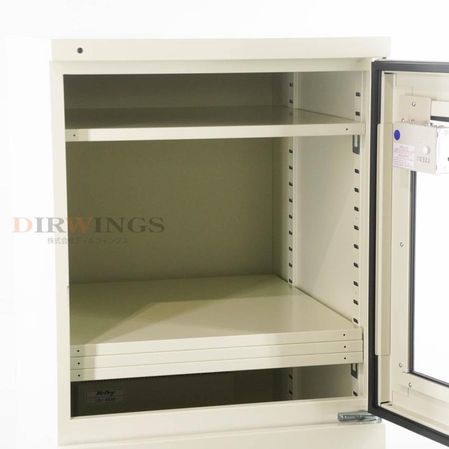 [PG]USED 8日保証 10/2020CAL エクアールシー MCU-301 McDry マックドライ 超低湿度ドライボックス 防湿庫 ...